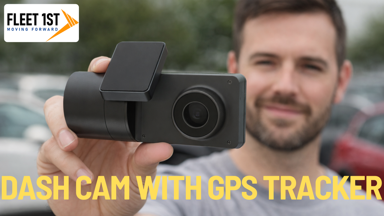 Dash Camera With GPS Tracker for Fleet Vehicles (2026 Guide) – Fleet 1st